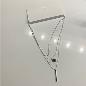 H&M | Jewelry | Layered Silver Necklace | Poshmark